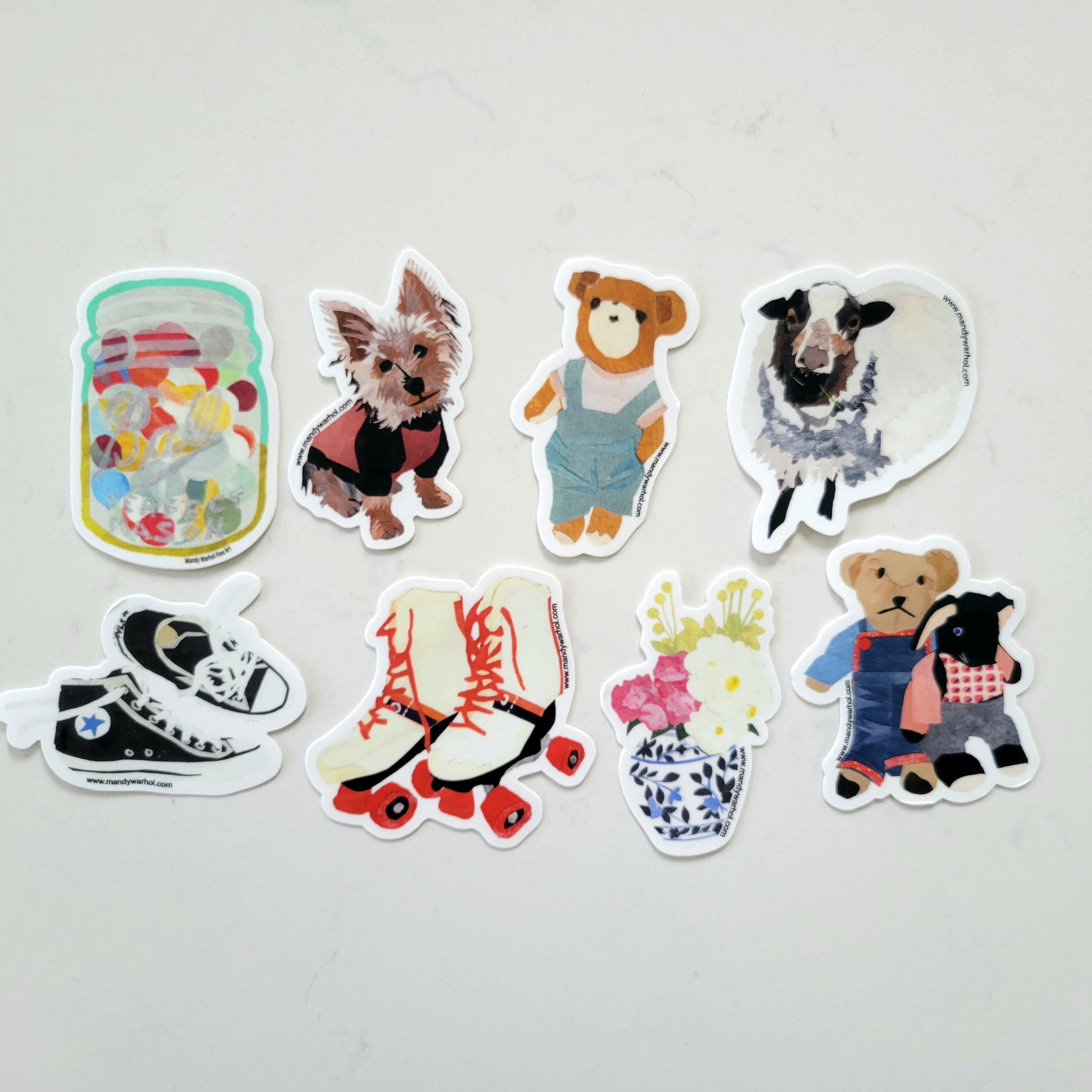 Stickers – Mandy Warhol Fine Art